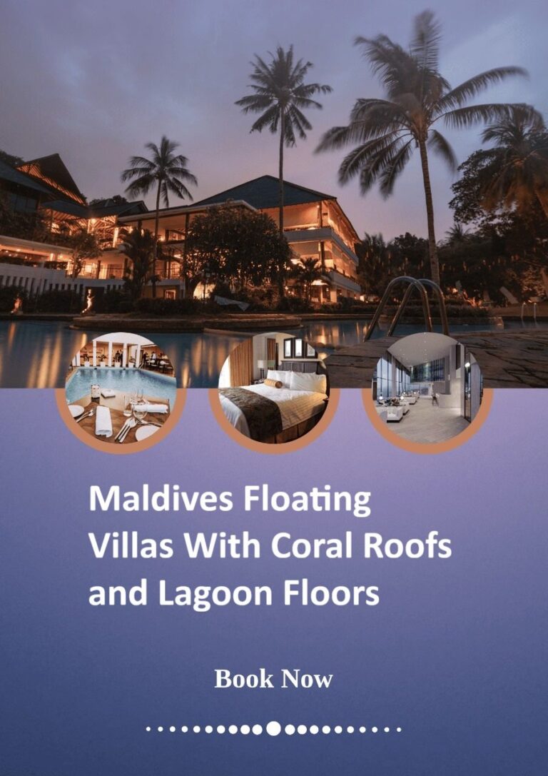 Maldives Floating Villas With Coral Roofs and Lagoon Floors – Projects ...
