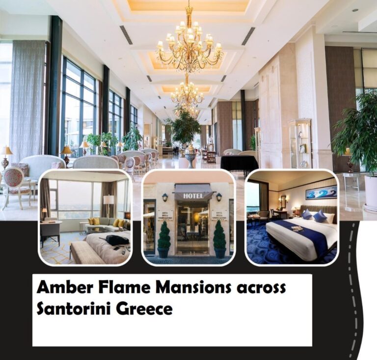Amber Flame Mansions across Santorini Greece – Projects.PLEASEHERE